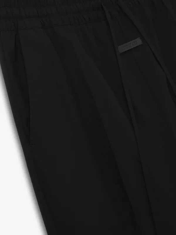 Fear Of God Wide-leg Drawstring Pants - Black