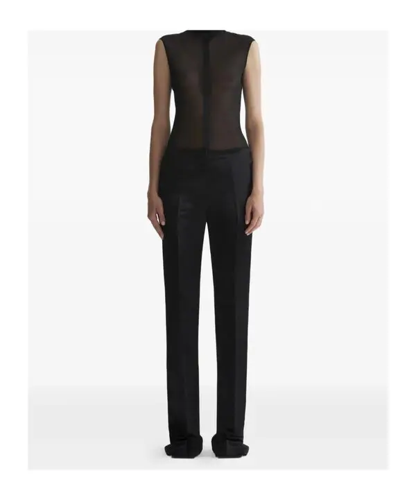 MUGLER High-neck Sleeveless Top