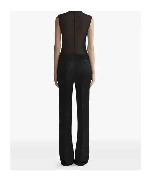 MUGLER High-neck Sleeveless Top