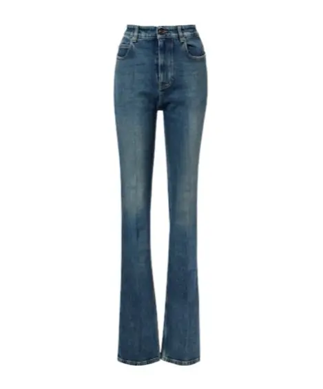 Balenciaga High-rise Straight Leg Jeans