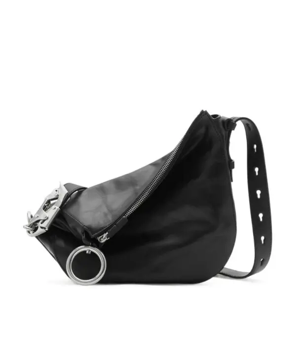 Burberry Knight Small Shoulder Bag - Black
