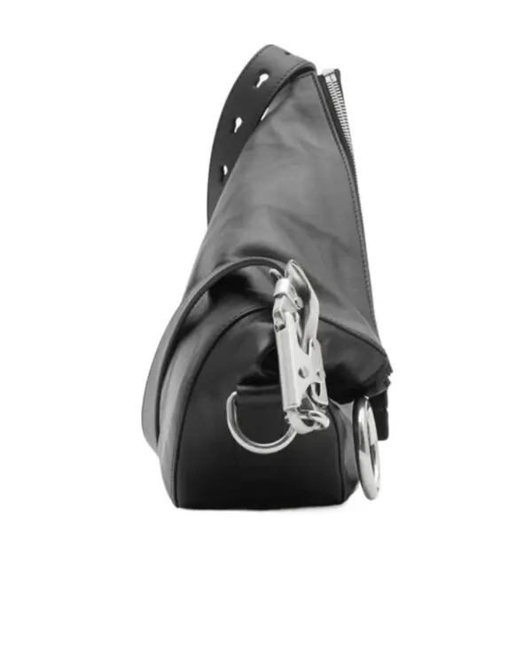 Burberry Knight Small Shoulder Bag - Black