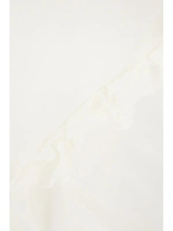 Alexander McQueen Asymmetrical Ruffle Tank Top - Ivory