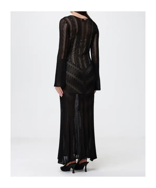 TWINSET Lurex-detail Maxi Dress