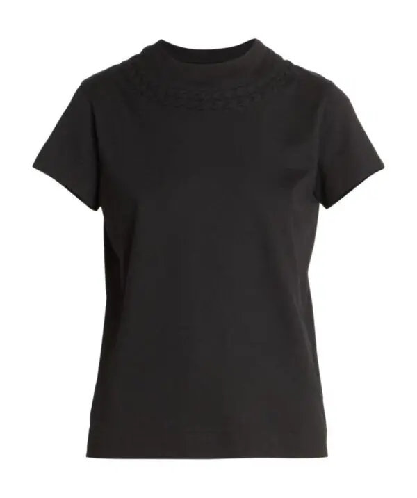 Givenchy Embossed Chain Collar Slim-fit T-shirt