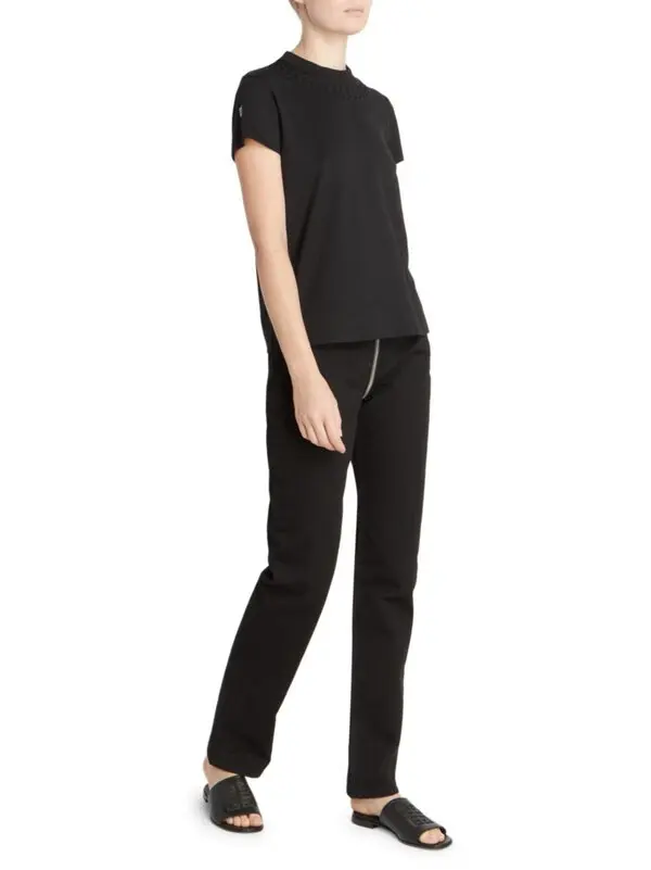 Givenchy Embossed Chain Collar Slim-fit T-shirt