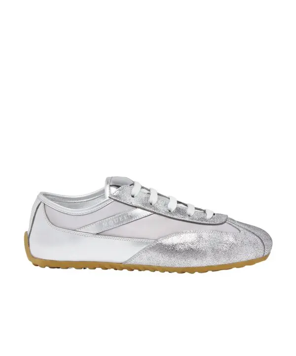 Alexander McQueen Low-top Sneakers With Logo Detailing - White