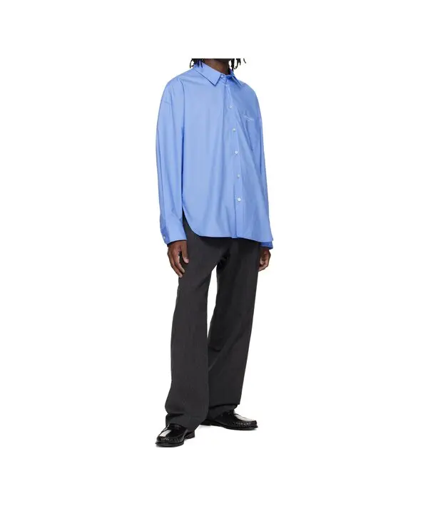 WOOYOUNGMI Poplin Button-down Shirt - Blue