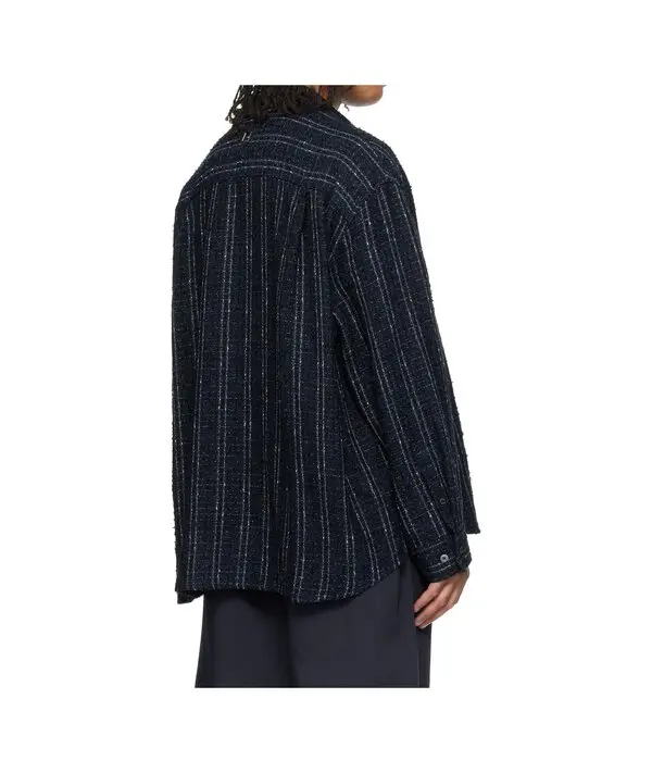 WOOYOUNGMI Tweed Long-sleeved Shirt