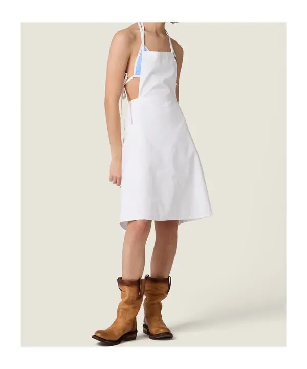 Miu Miu Poplin Apron