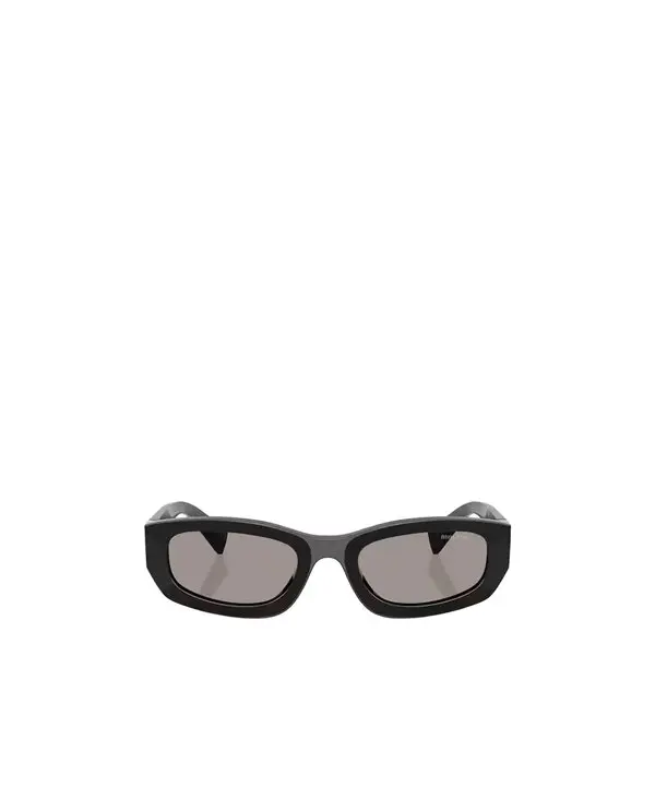 Miu Miu Rectangular Frame Sunglasses - Black