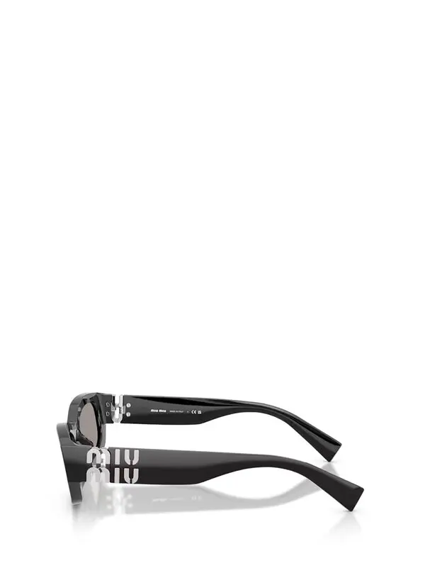 Miu Miu Rectangular Frame Sunglasses - Black