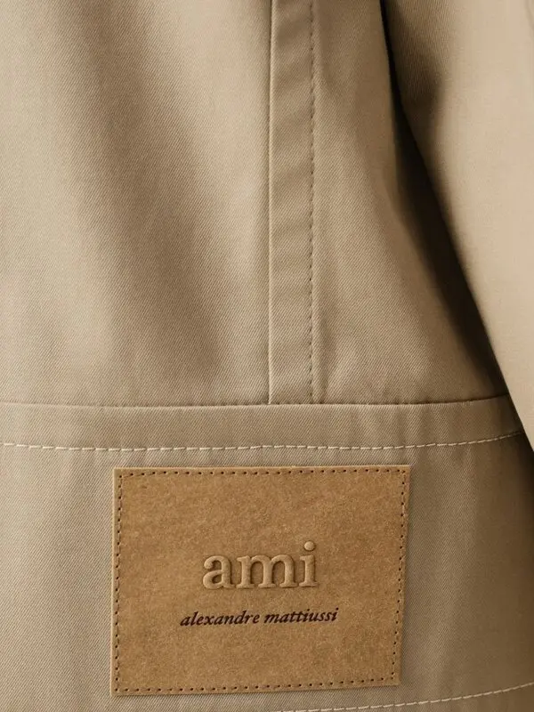 AMI Paris Long Sleeved Buttoned Jacket