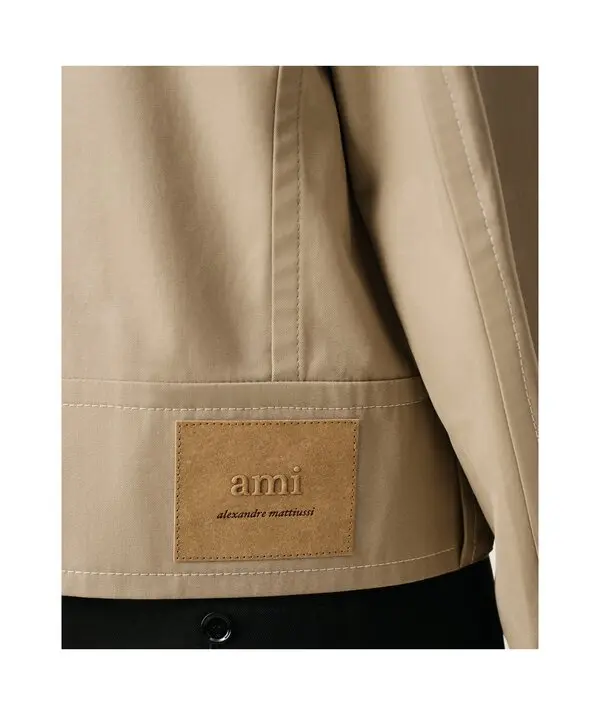 AMI Paris Long Sleeved Buttoned Jacket