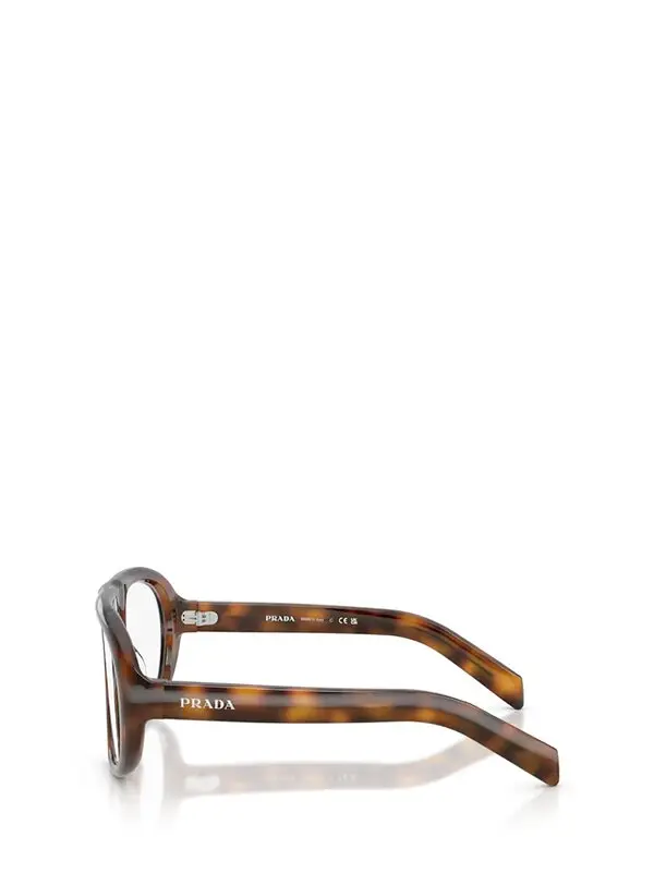 Prada Full-rimmed Eyeglasses With Plano Lenses