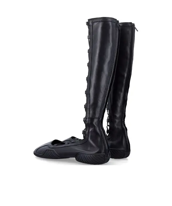 MIISTA Mathilda Lace-up Knee-high Boots