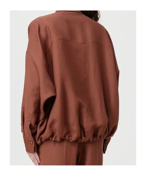 Brunello Cucinelli Gathered Pocket Shirt
