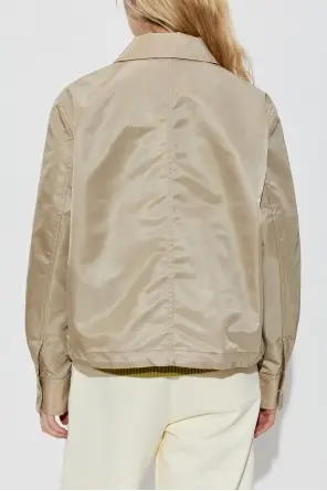 AMI Paris De Coeur Stud Buttoned Jacket - Beige
