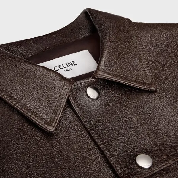 Celine Lambskin Trucker Jacket