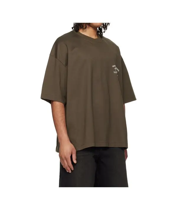 WOOYOUNGMI Letter Pattern T-shirt