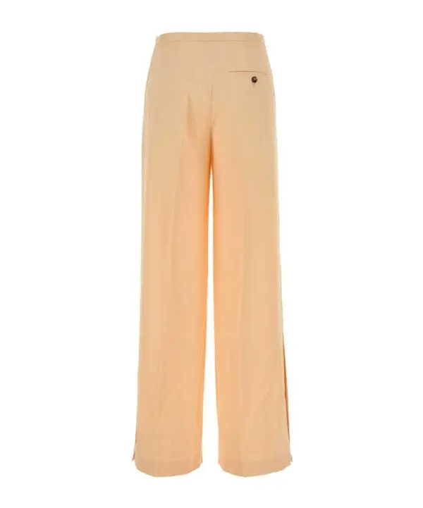Alberta Ferretti High-rise Palazzo Pants - Pink