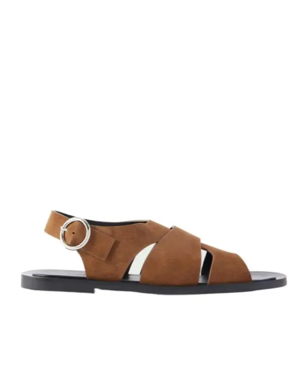 Proenza Schouler Suede Sandals - Brown