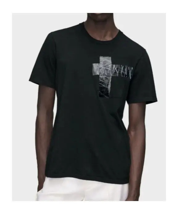 MAISON MARGIELA Tape Patch Pocket T-shirt