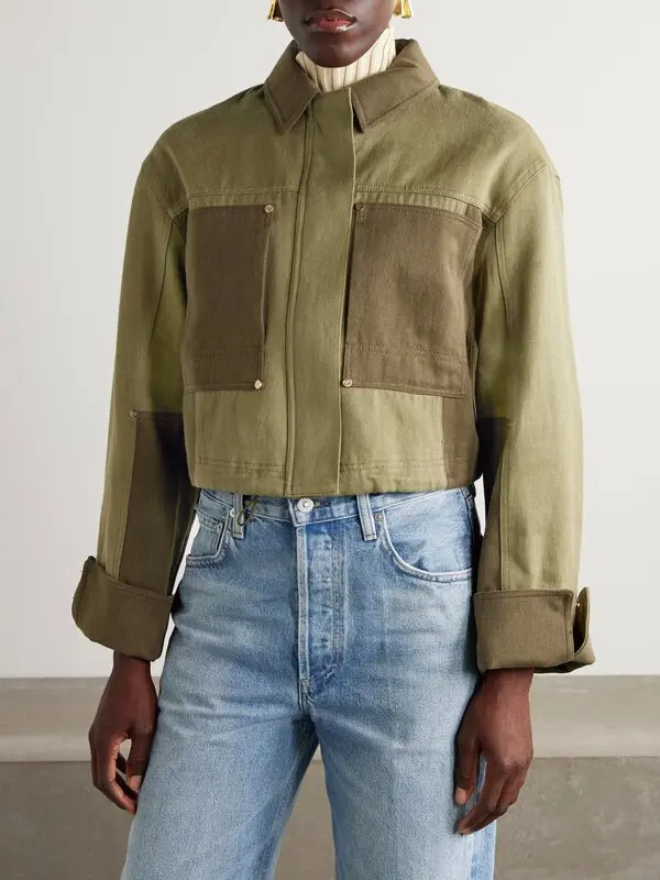 Cult Gaia Anders Color-blocked Jacket