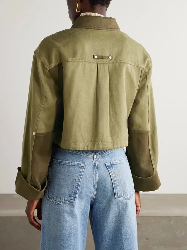 Cult Gaia Anders Color-blocked Jacket