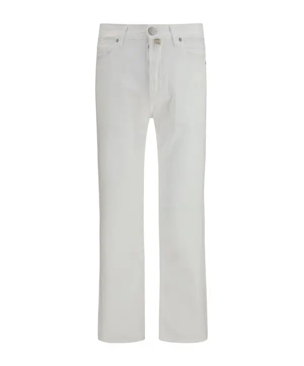 Jacob Cohen Edo Vintage Straight-leg Jeans - White