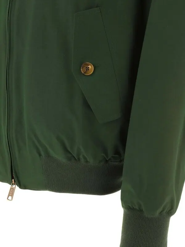 BARACUTA G9 Harrington Zip-up Bomber Jacket - Green