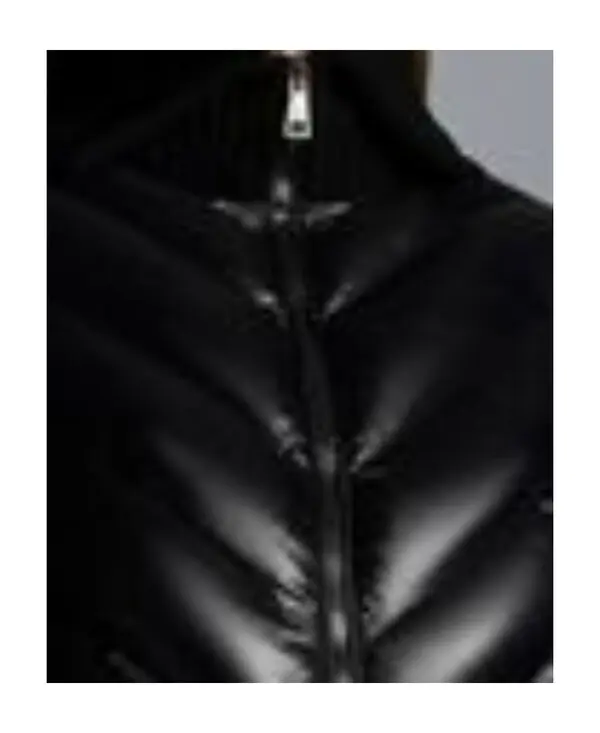 Moncler Quilted Down Zip-up Cardigan