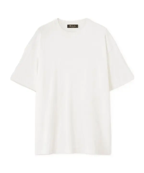 Loro Piana Angera Oversized Crewneck T-shirt - White