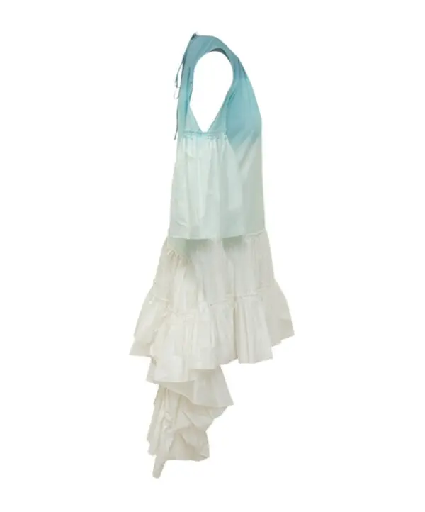 J.W.ANDERSON J.w. Anderson Dip Dye Ruffle Dress