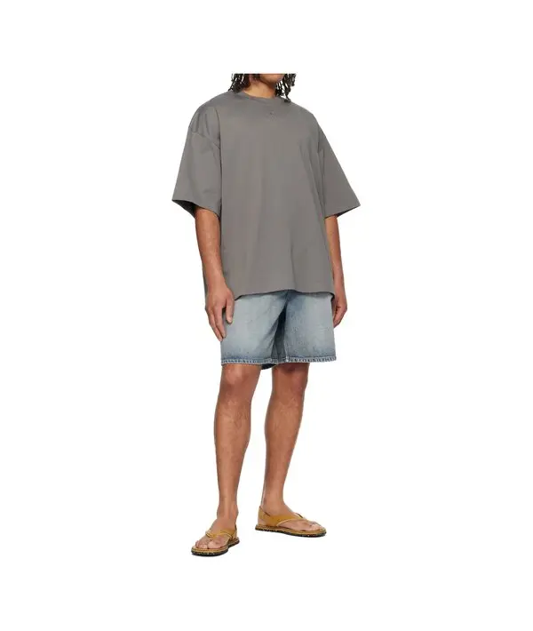 WOOYOUNGMI Pleated Denim Shorts