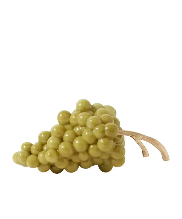 Cult Gaia Grape Resin And Gold-tone Clutch - Green