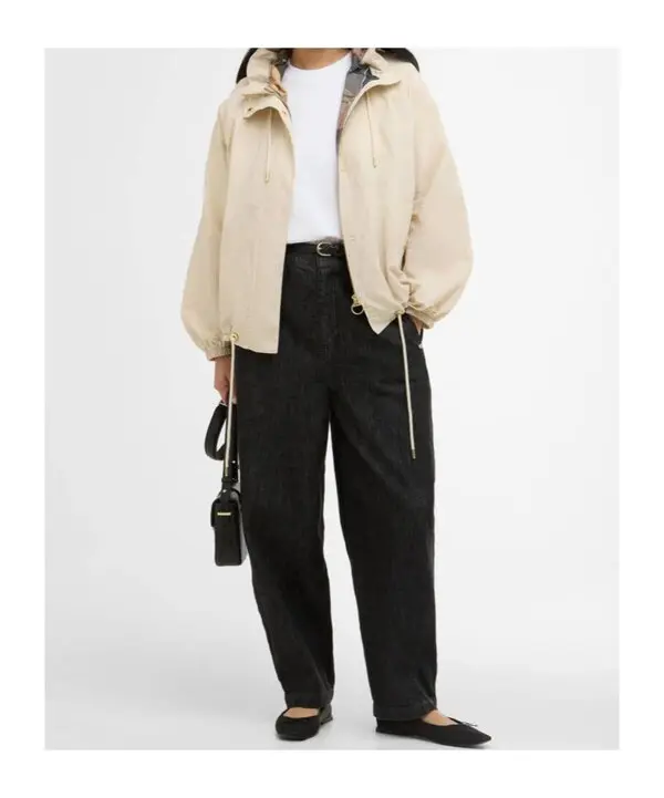 Barbour Hawkridge Waterproof Hooded Jacket - Nude