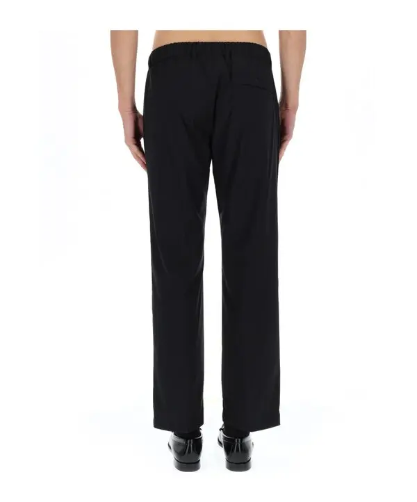 Herno Pleated Tailored Trousers - Black