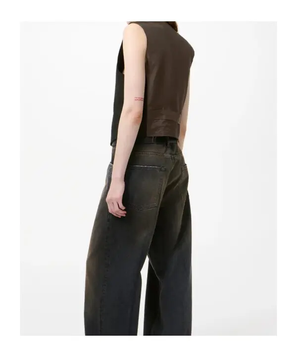 Our Legacy Base Waistcoat Top - Soot Black
