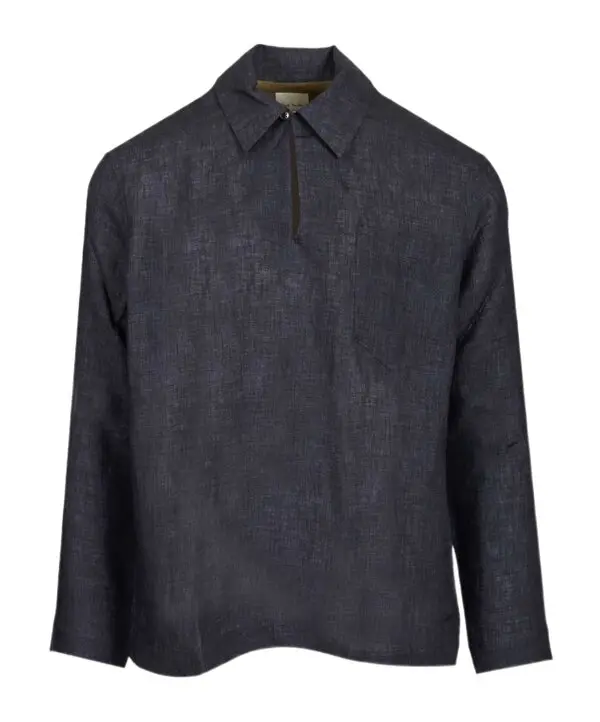Paul Smith Oversized Zip-detailed Shirt