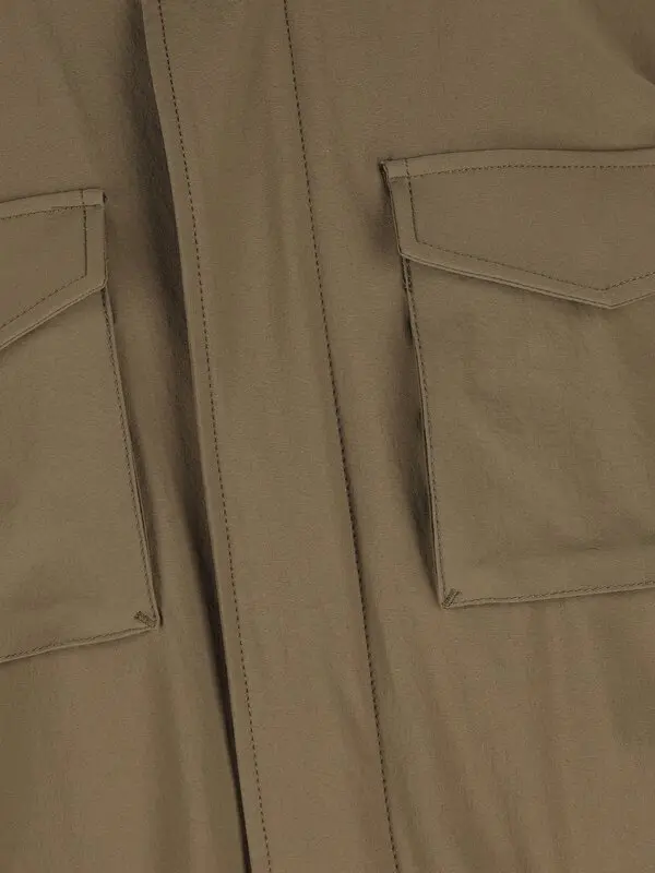 Herno High Neck Field Jacket - Green