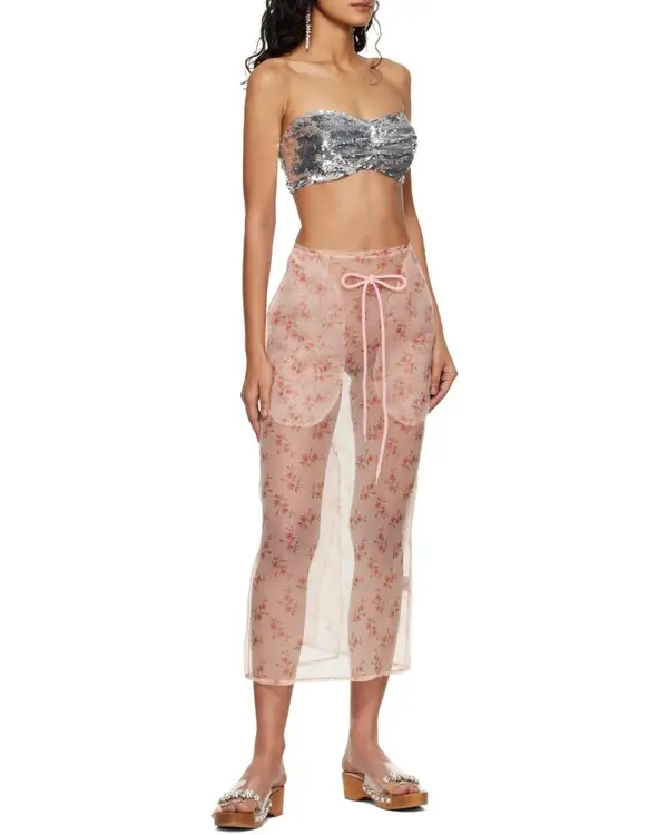 Simone Rocha Sequined Bandeau Top