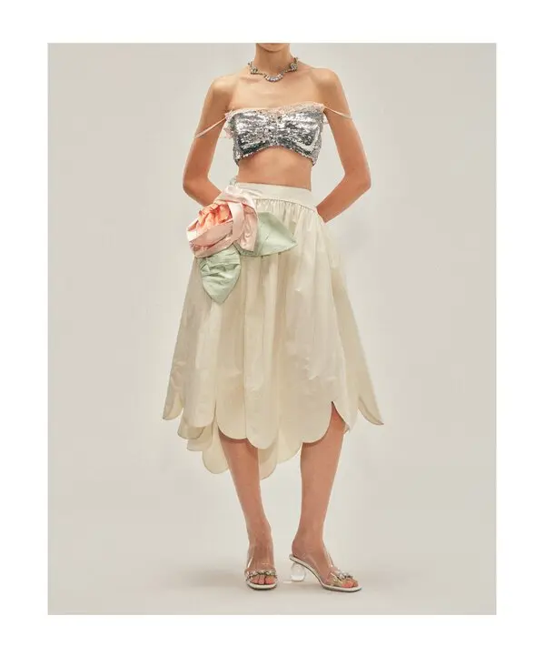 Simone Rocha Sequined Bandeau Top