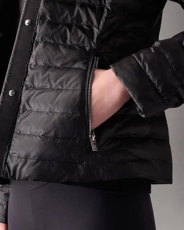 Moose Knuckles Cloud Walker Air Down Jacket - Black