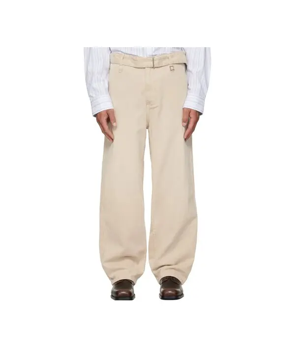 WOOYOUNGMI Drawstring Jeans
