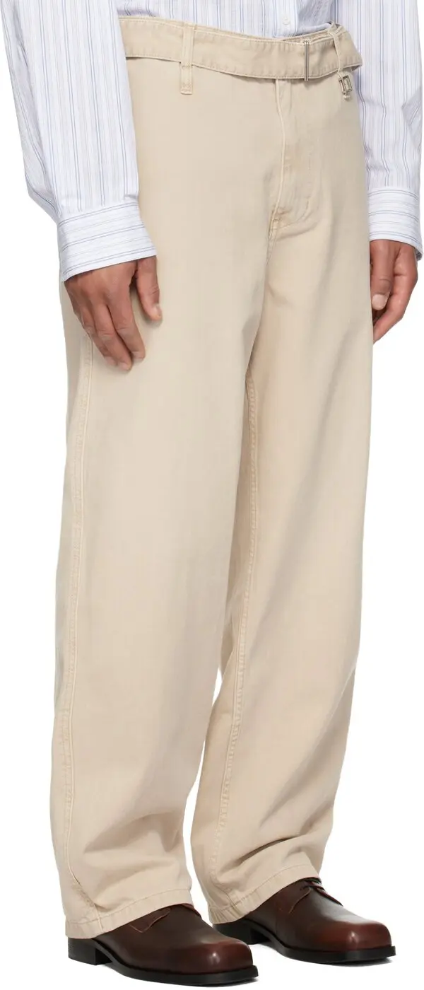WOOYOUNGMI Drawstring Jeans