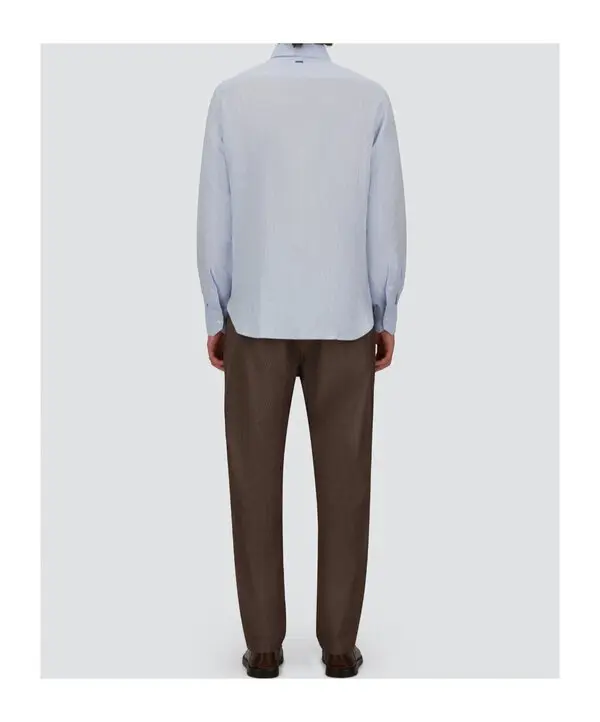 Herno Seersucker Straight-leg Trousers