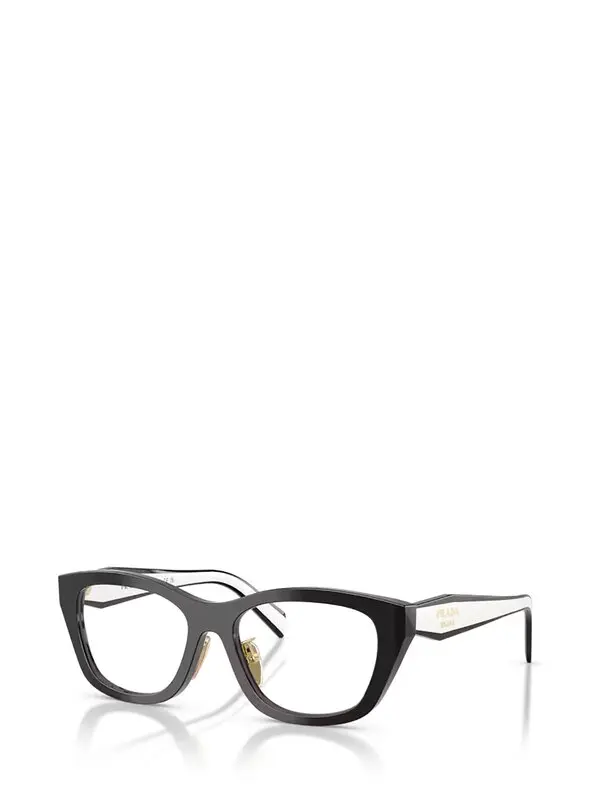 Prada Rectangle Frame Glasses - Black