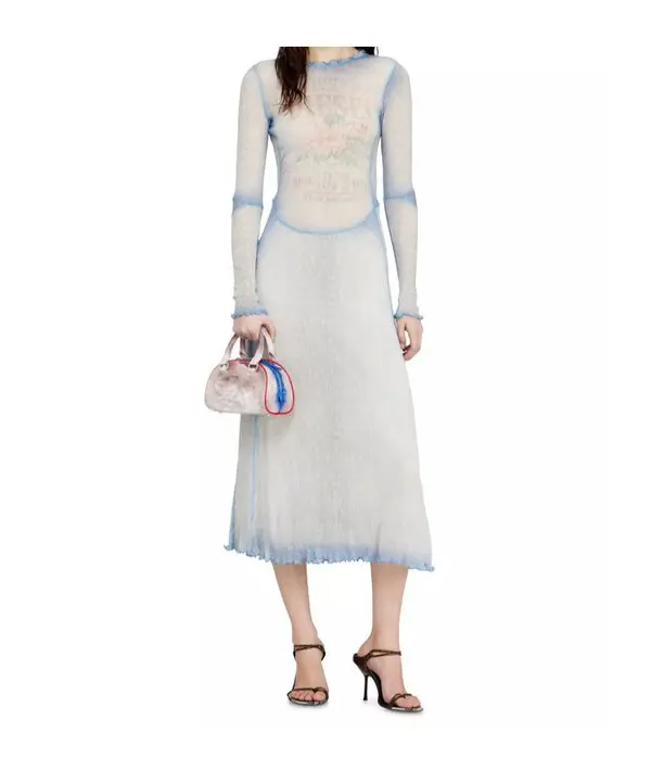 DIESEL® D-anila Ruffled Dress
