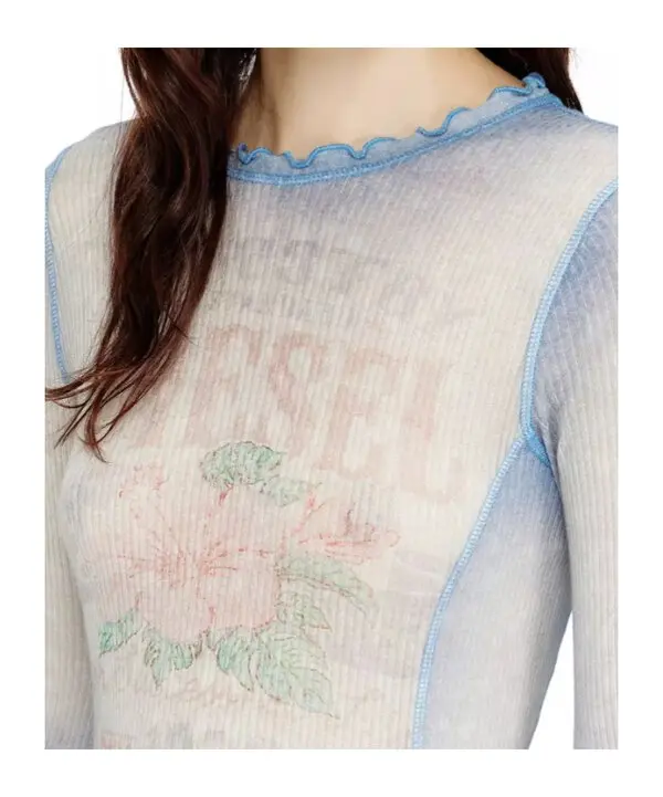 DIESEL® D-anila Ruffled Dress